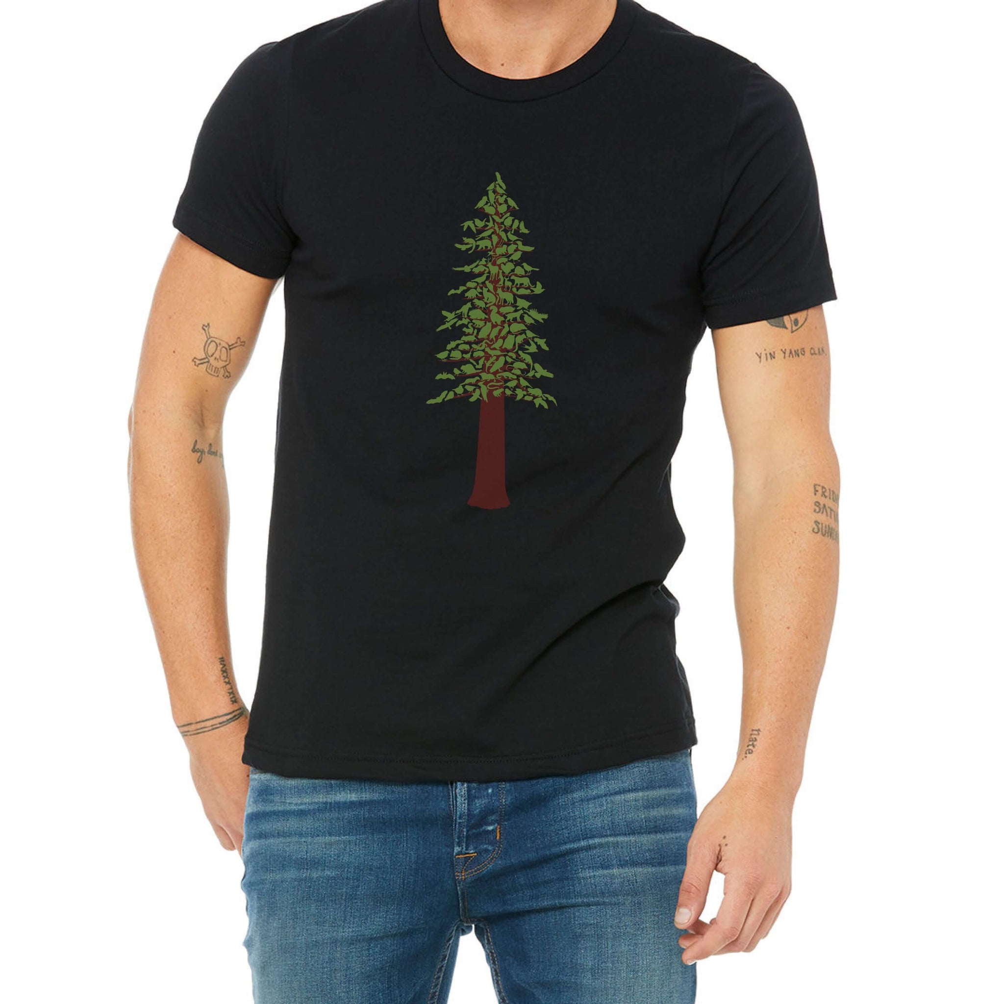 Redwood Forest Tree T-shirt – Alice Frost Studio